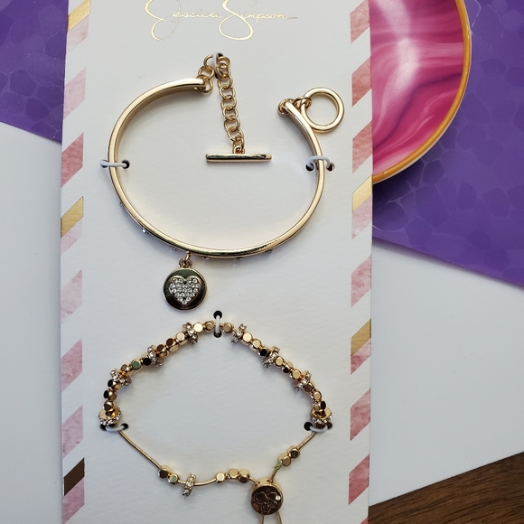 Jessica Simpson | Jewelry | Jessica Simpson Bracelet Set | Poshmark